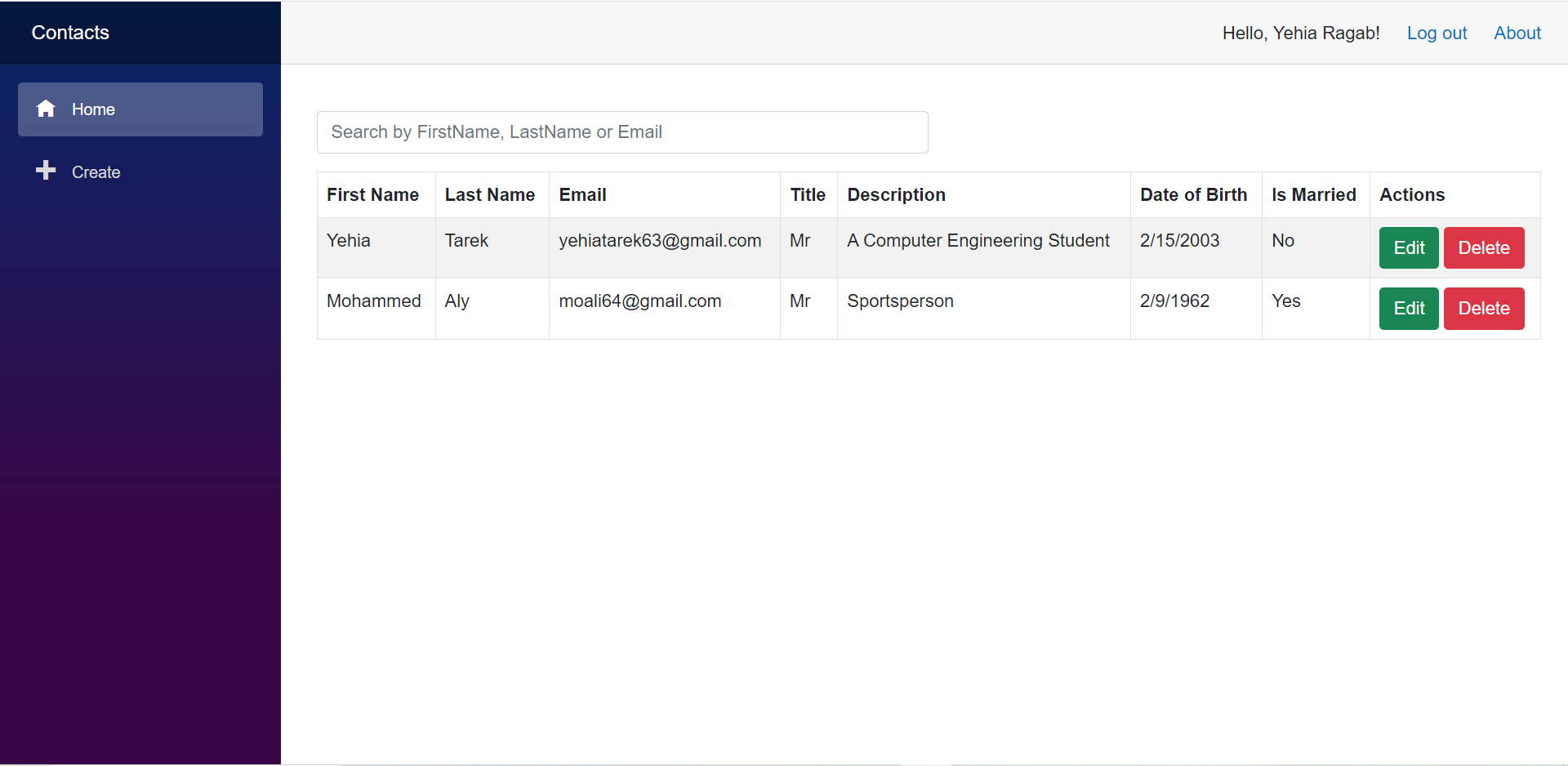 GitHub - yehiatarek63/Blazor-Contact-Database