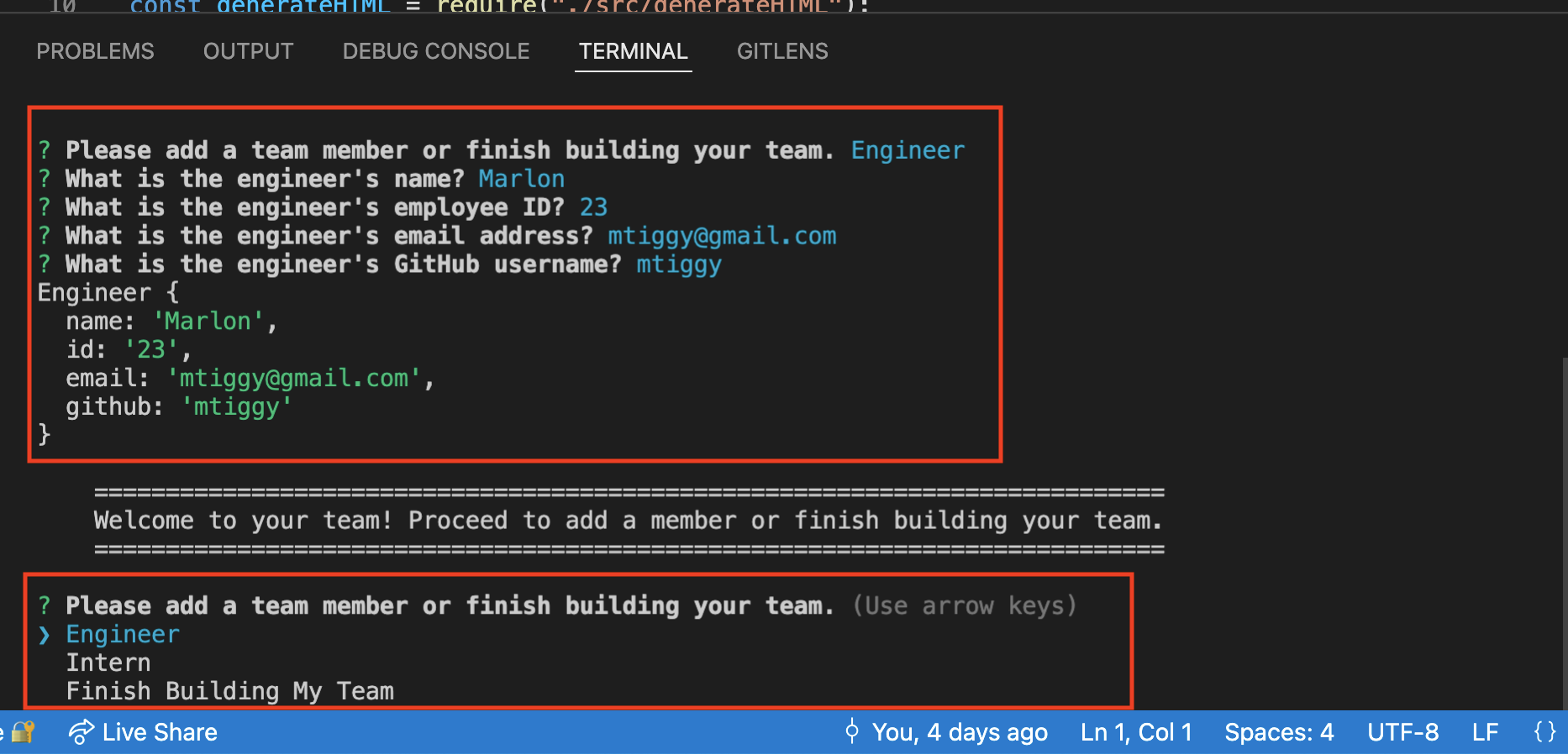 GitHub - jbtiglao/team-profile-generator: A Node.js command-line application that takes in ...