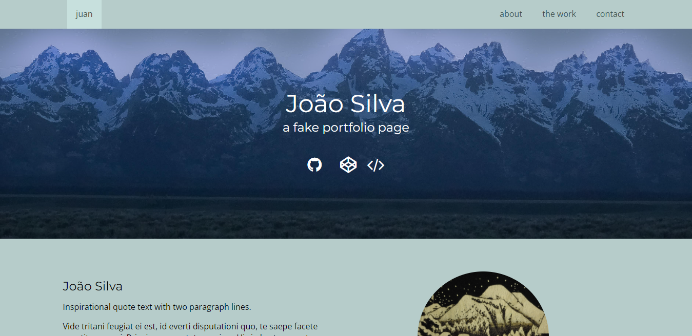 GitHub - Joaosilva27/8th-Project-Fake-Portfolio: My first ever ...