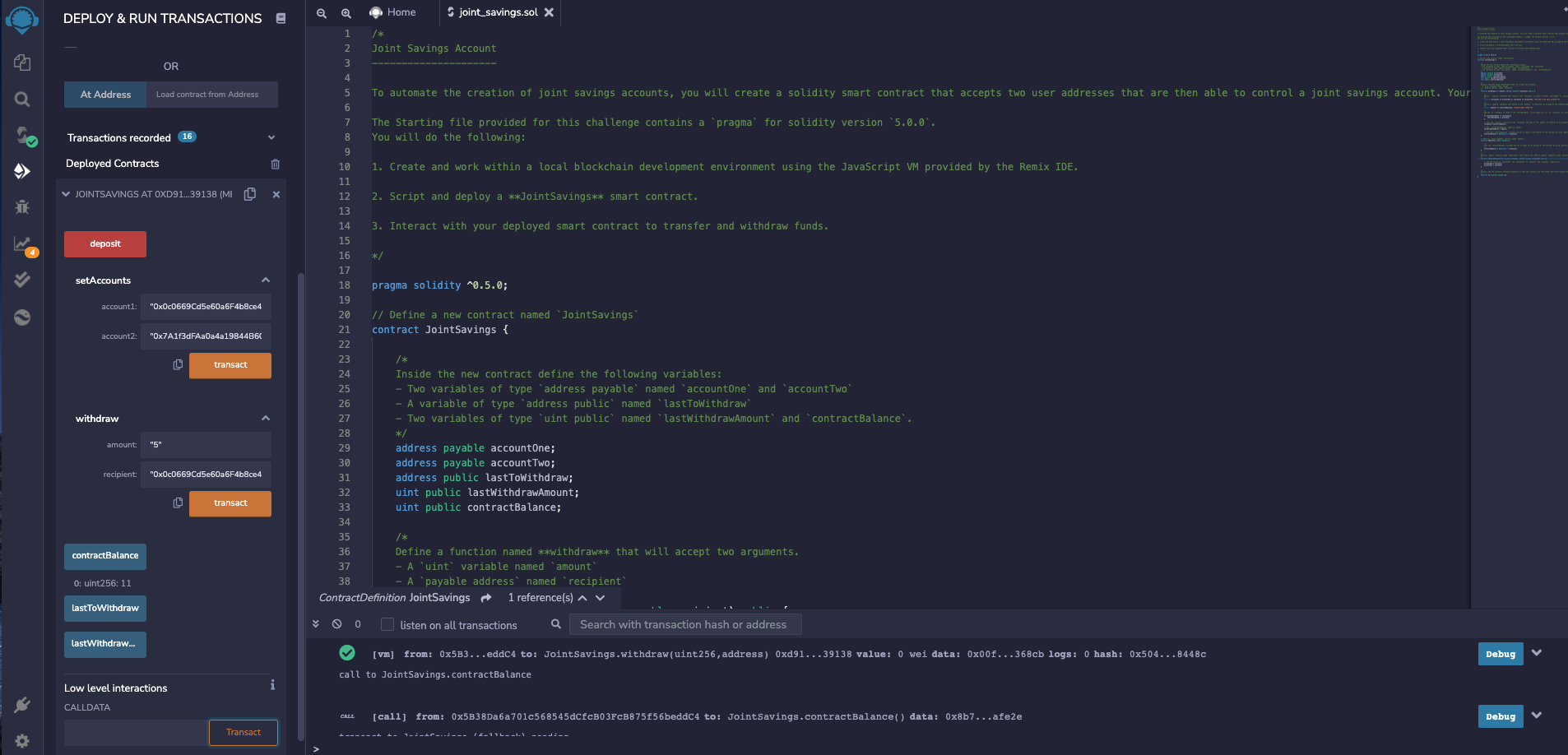 GitHub - mightymiklas/jsa_solidity: UW FINTECH 2021-22 MODULE XX Challenge