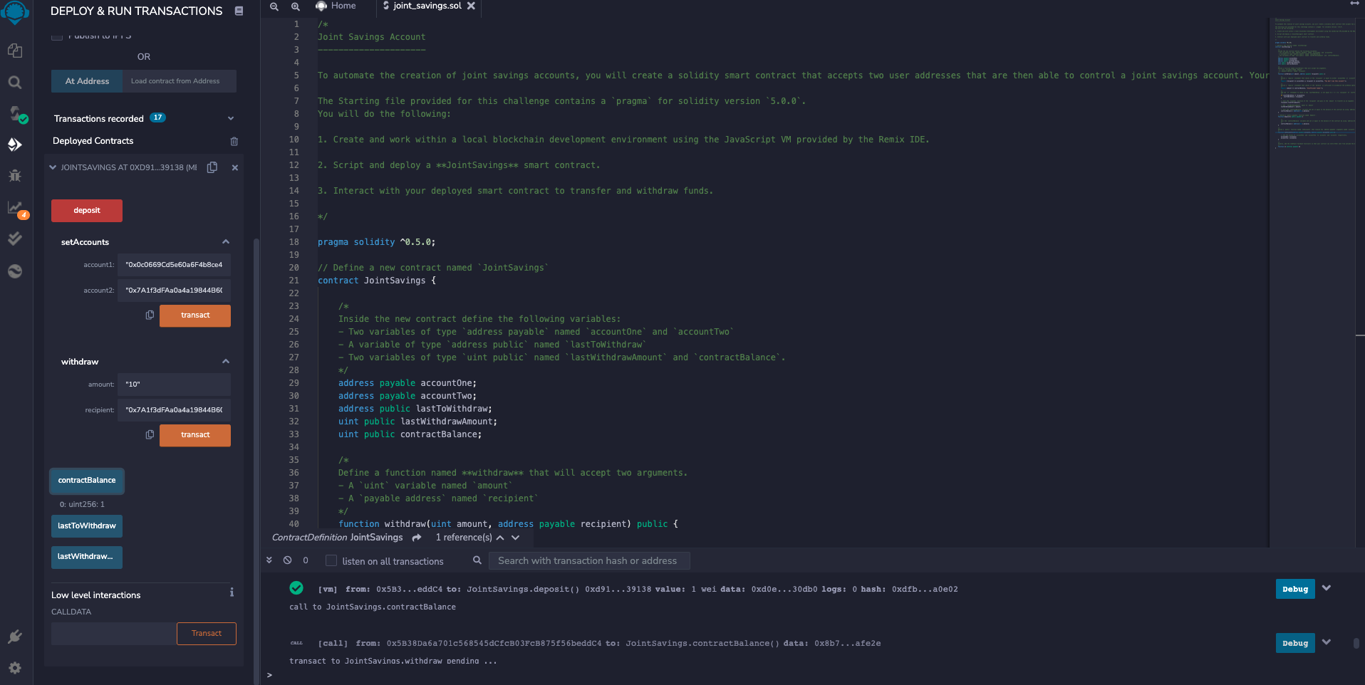 GitHub - mightymiklas/jsa_solidity: UW FINTECH 2021-22 MODULE XX Challenge