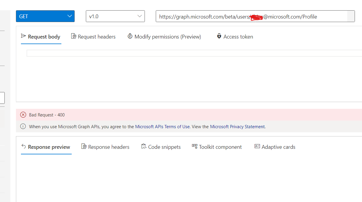 GE returning 400 for some user profile queries · Issue #1491 · microsoftgraph/microsoft-graph ...