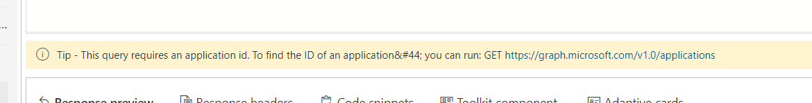 typo in the query tip · Issue #2108 · microsoftgraph/microsoft-graph-explorer-v4 · GitHub