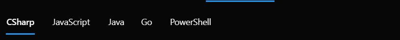 Rename 'Csharp' code snippets tab to 'C#' · Issue #2501 · microsoftgraph/microsoft-graph ...