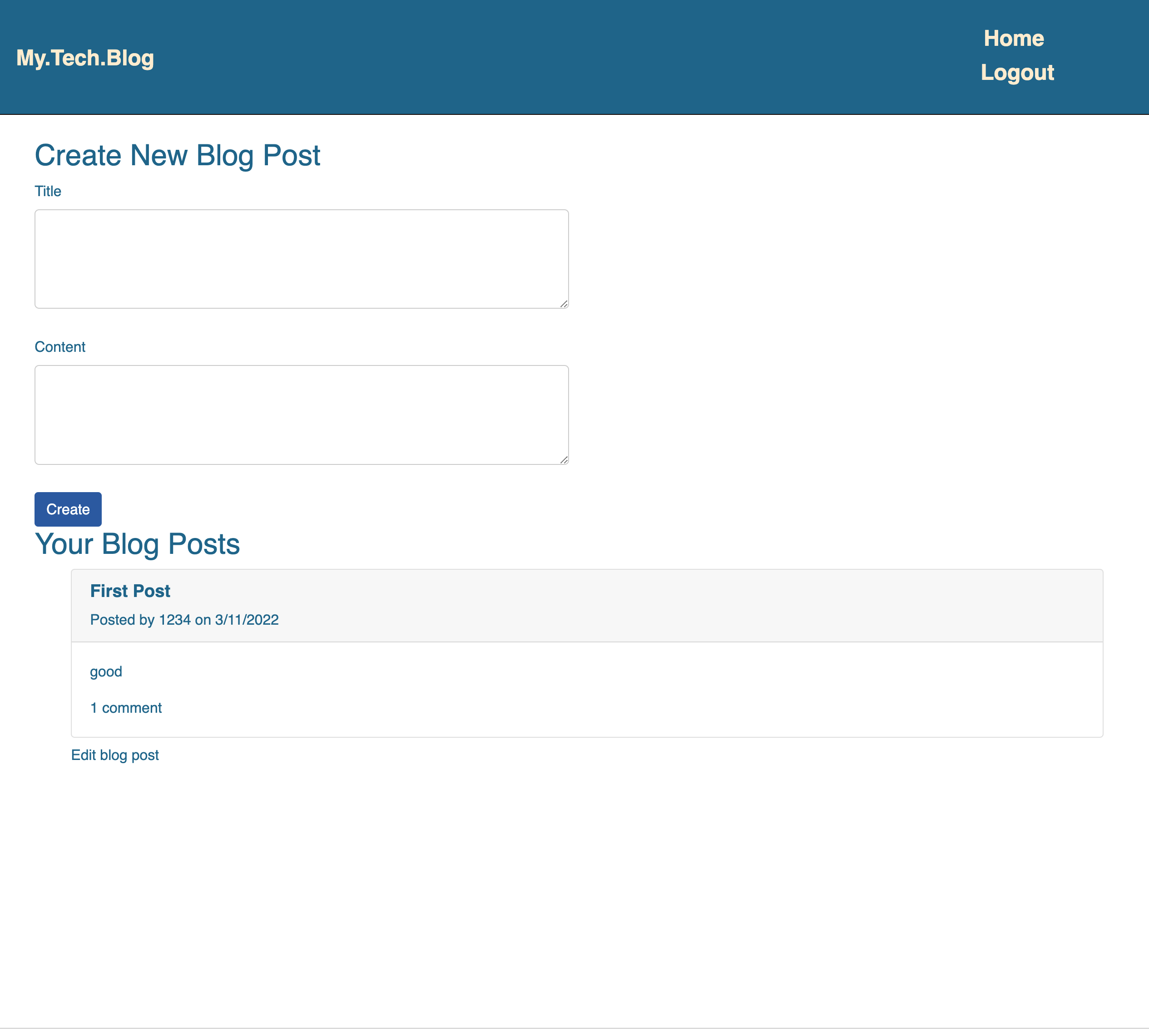 GitHub - nmemarcoding/Tech-Blog-1400
