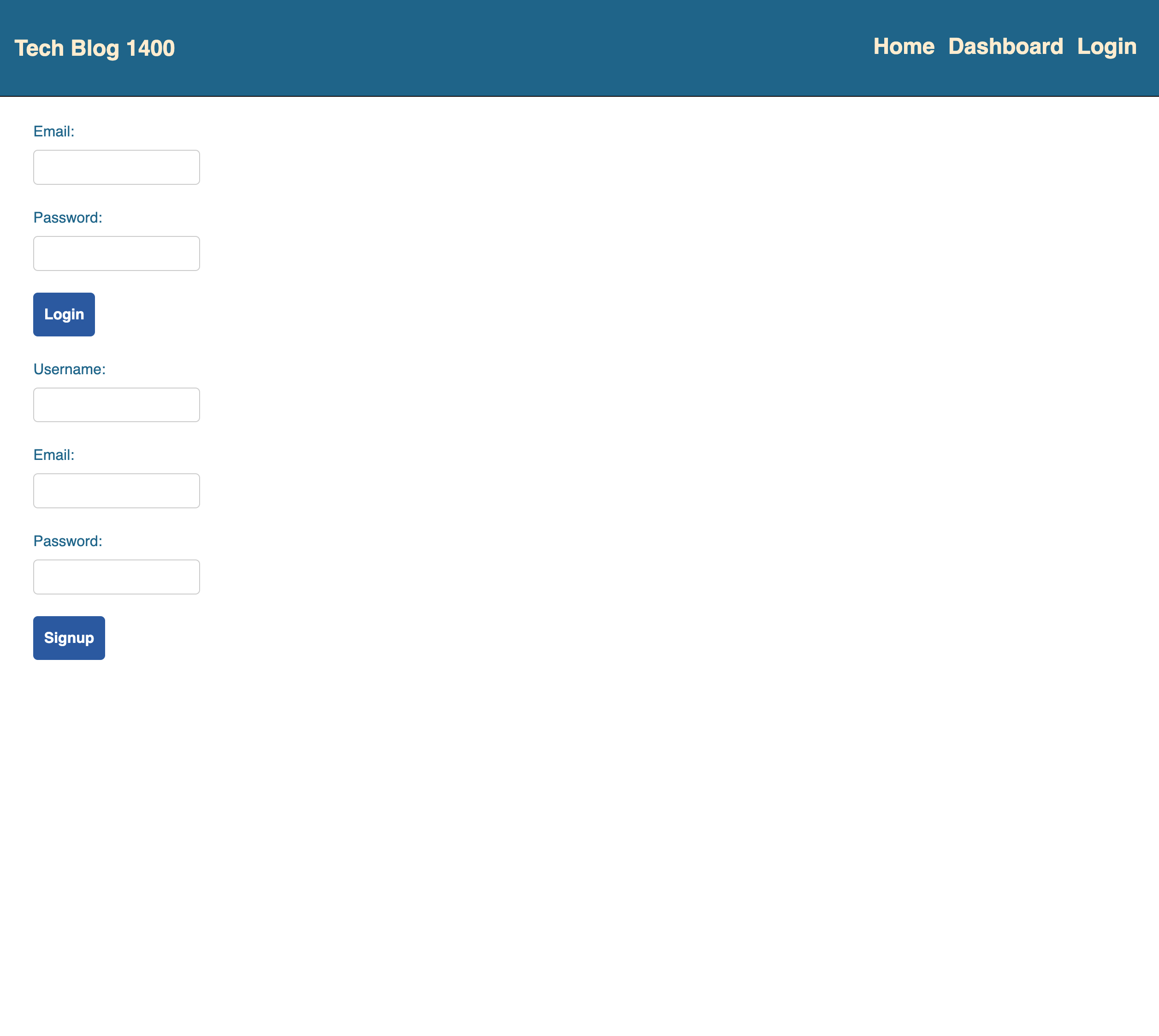 GitHub - nmemarcoding/Tech-Blog-1400