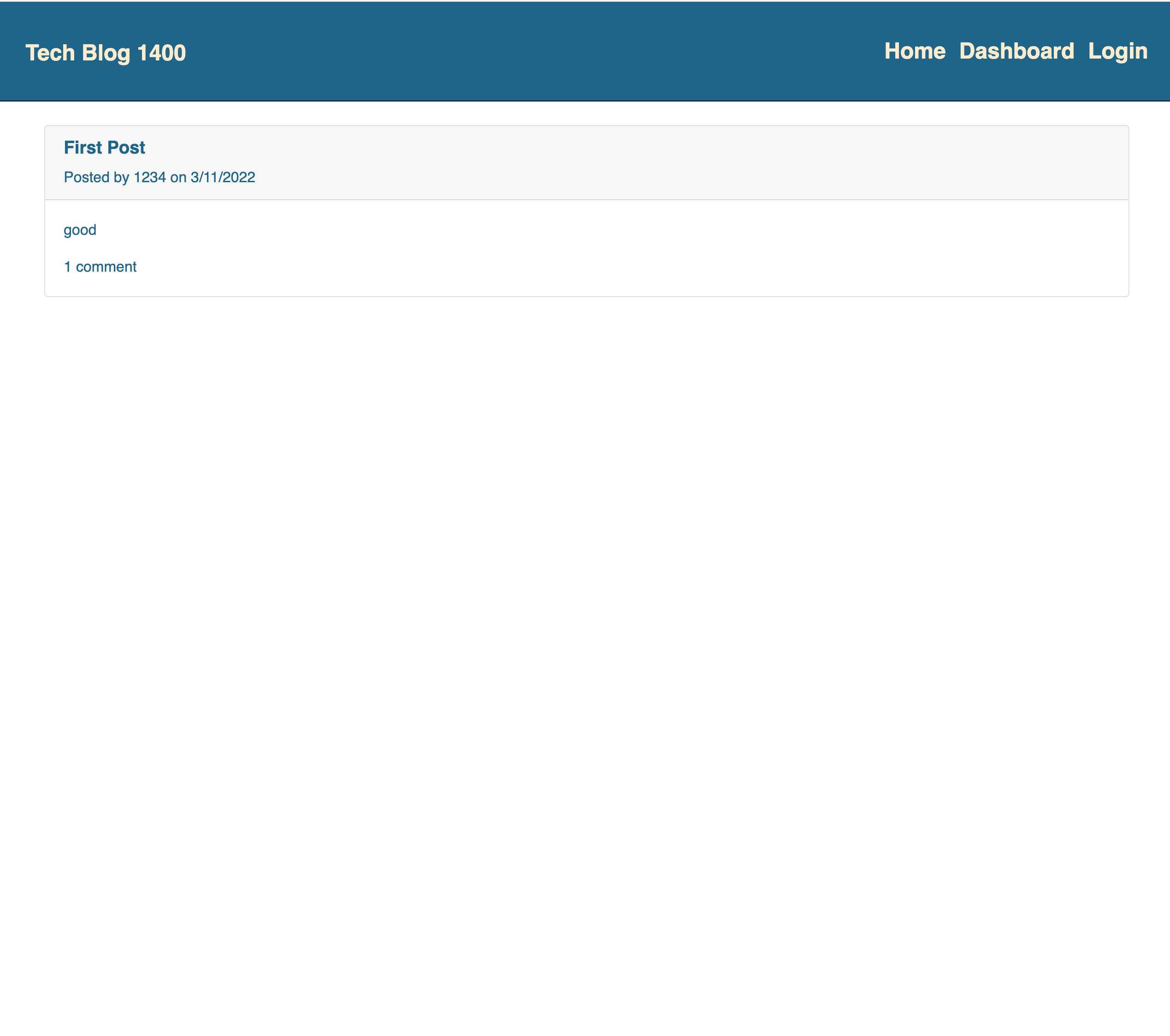 GitHub - nmemarcoding/Tech-Blog-1400