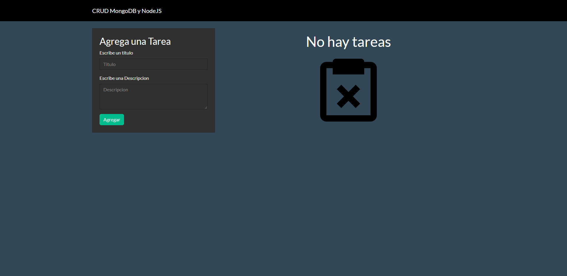 Github Raulgeronimo Mongodb Crud Código Del Proyecto Crud Mongodb Y Nodejs Utilizando