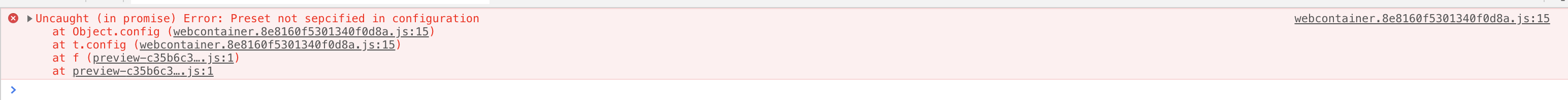 Preview URL only works if editor is open in another tab · Issue #788 · stackblitz/core · GitHub