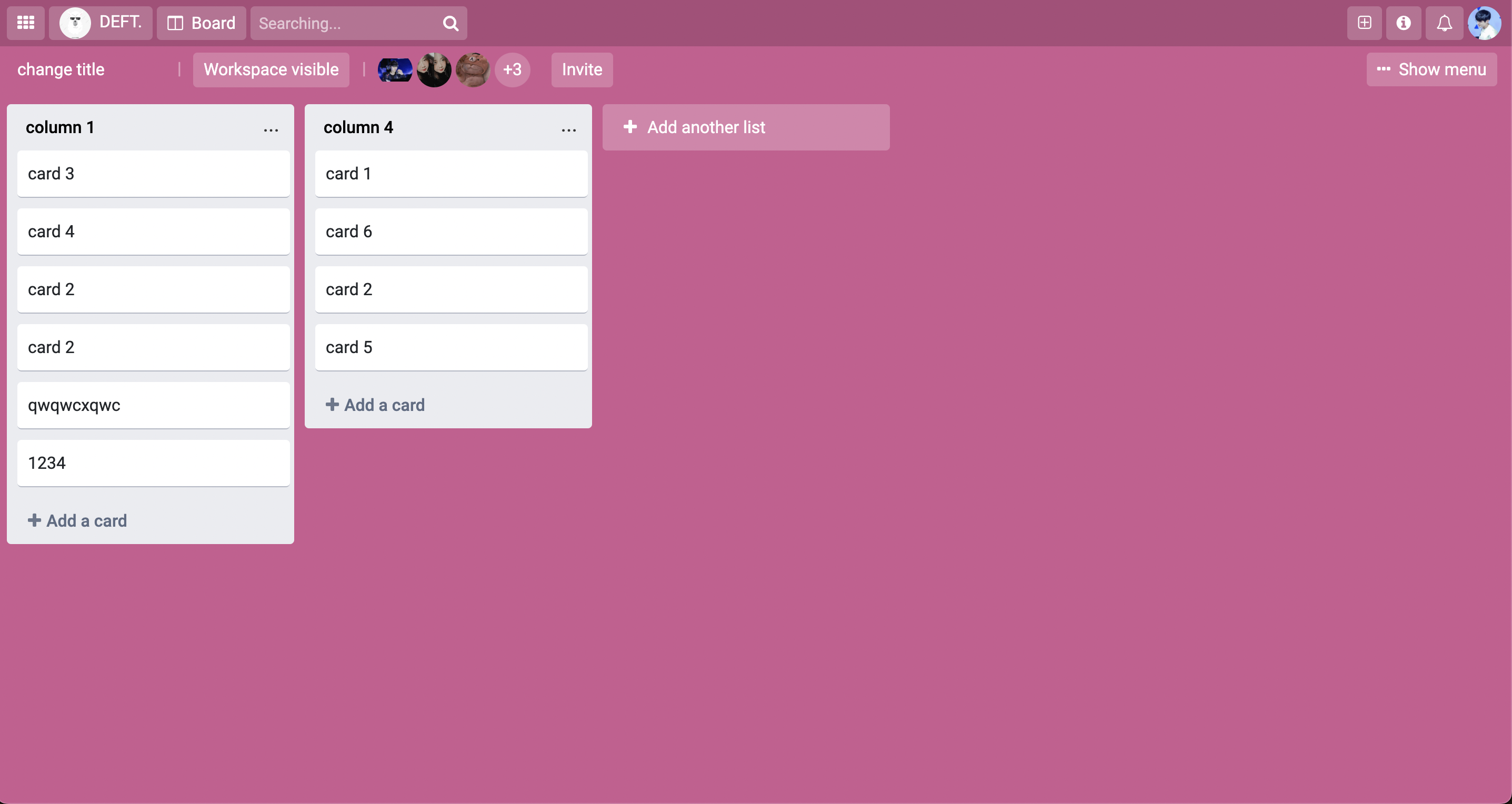 GitHub - namdeft/trello-clone-web