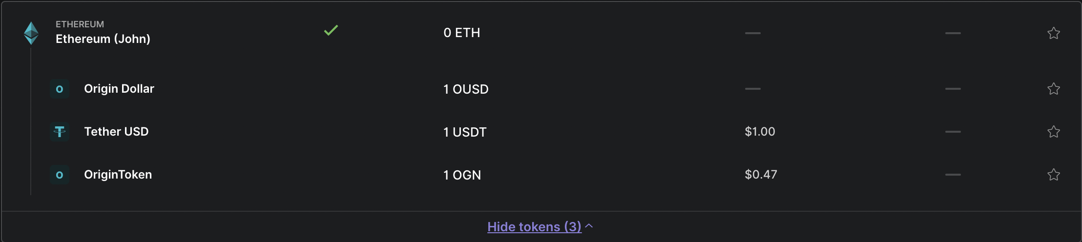 Ledger live does not show the OUSD countervalue · Issue #976 · OriginProtocol/origin-dollar · GitHub