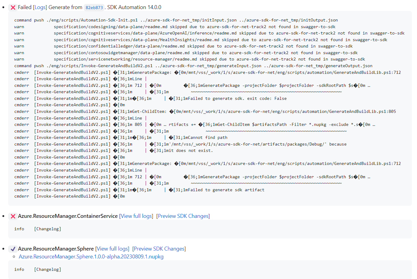 [TypeSpec] Investigate failures in check "SDK azure-sdk-for-net-track2" · Issue #25226 · Azure ...