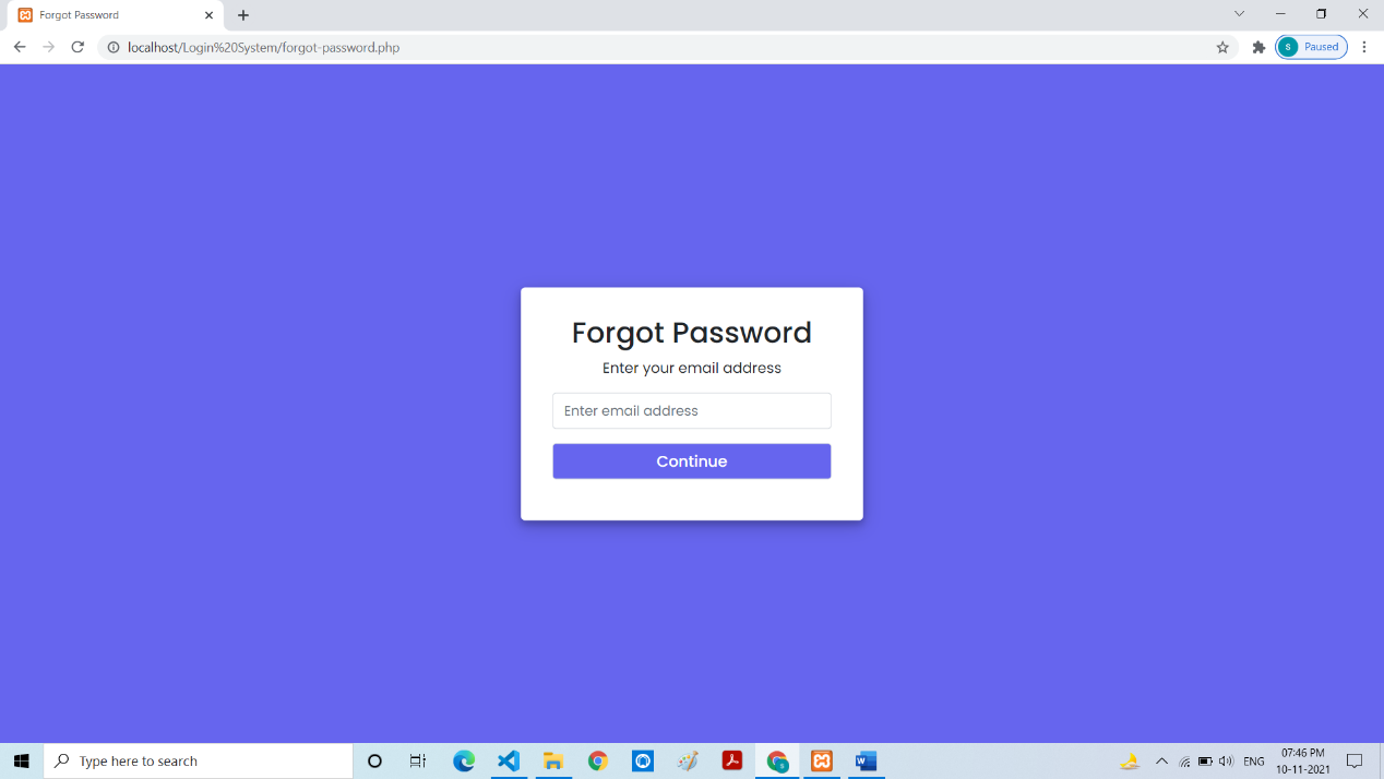 GitHub - KrishanMohanDev/secure-login-system: This is a PHP project for ...