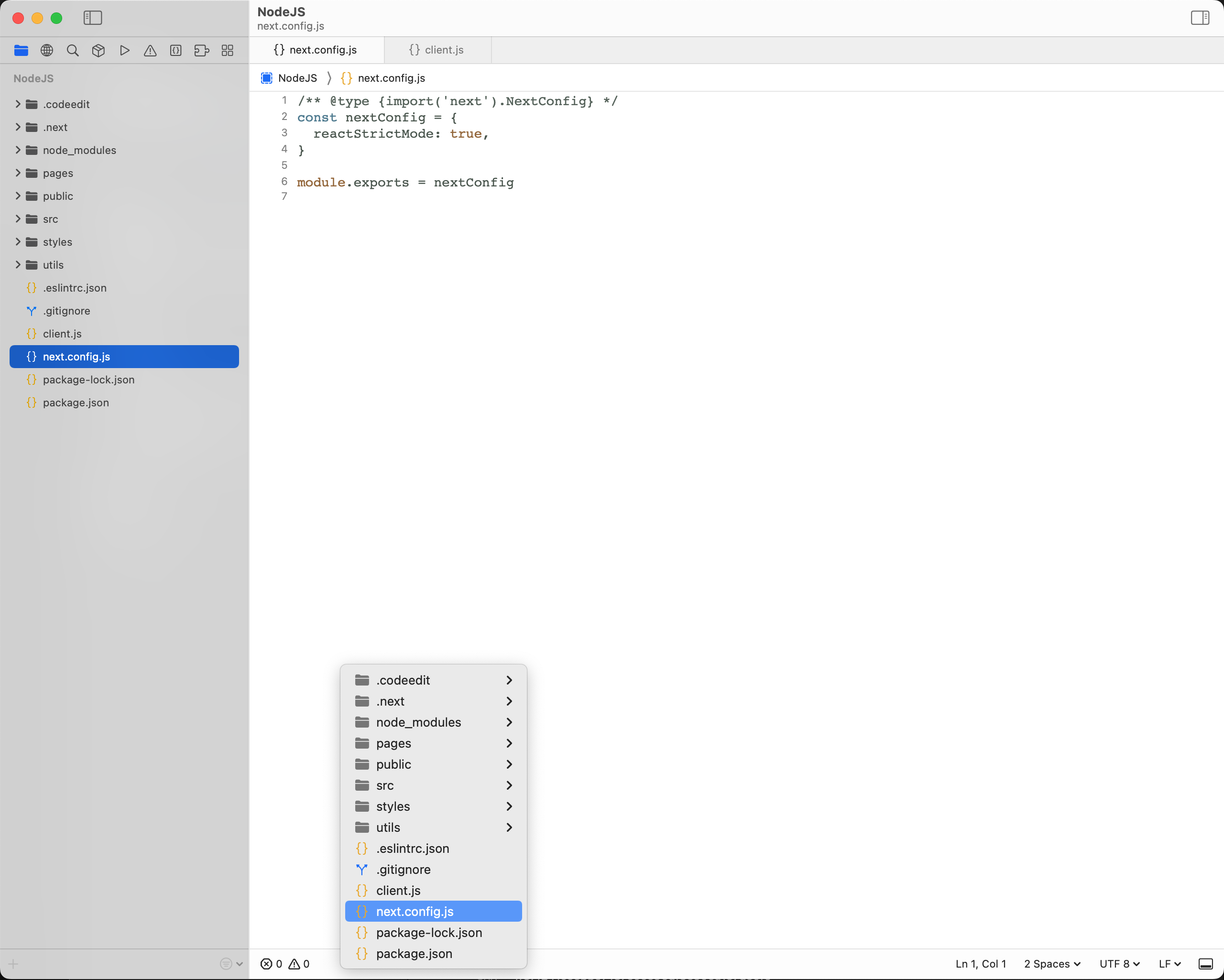 🐞 Breadcrumbs Menu appearing on the bottom of the window · Issue #309 · CodeEditApp/CodeEdit ...