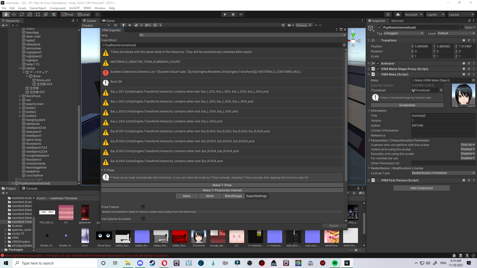 VRM export failed; "MATERIALS CONTAIN NULL" · Issue #1381 · vrm-c ...