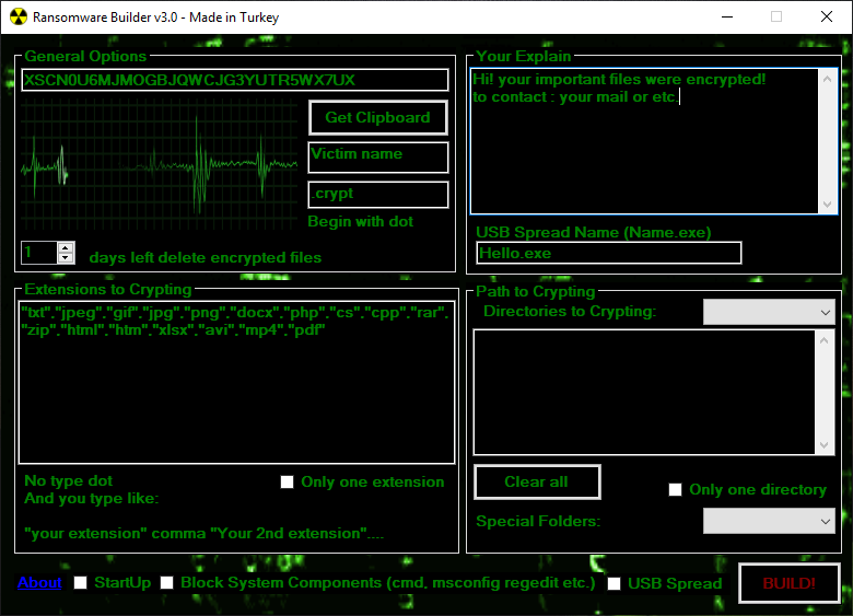 GitHub - dk47os3r/Ransomware_Builde_V3.0_master: Un ransomware builder ...