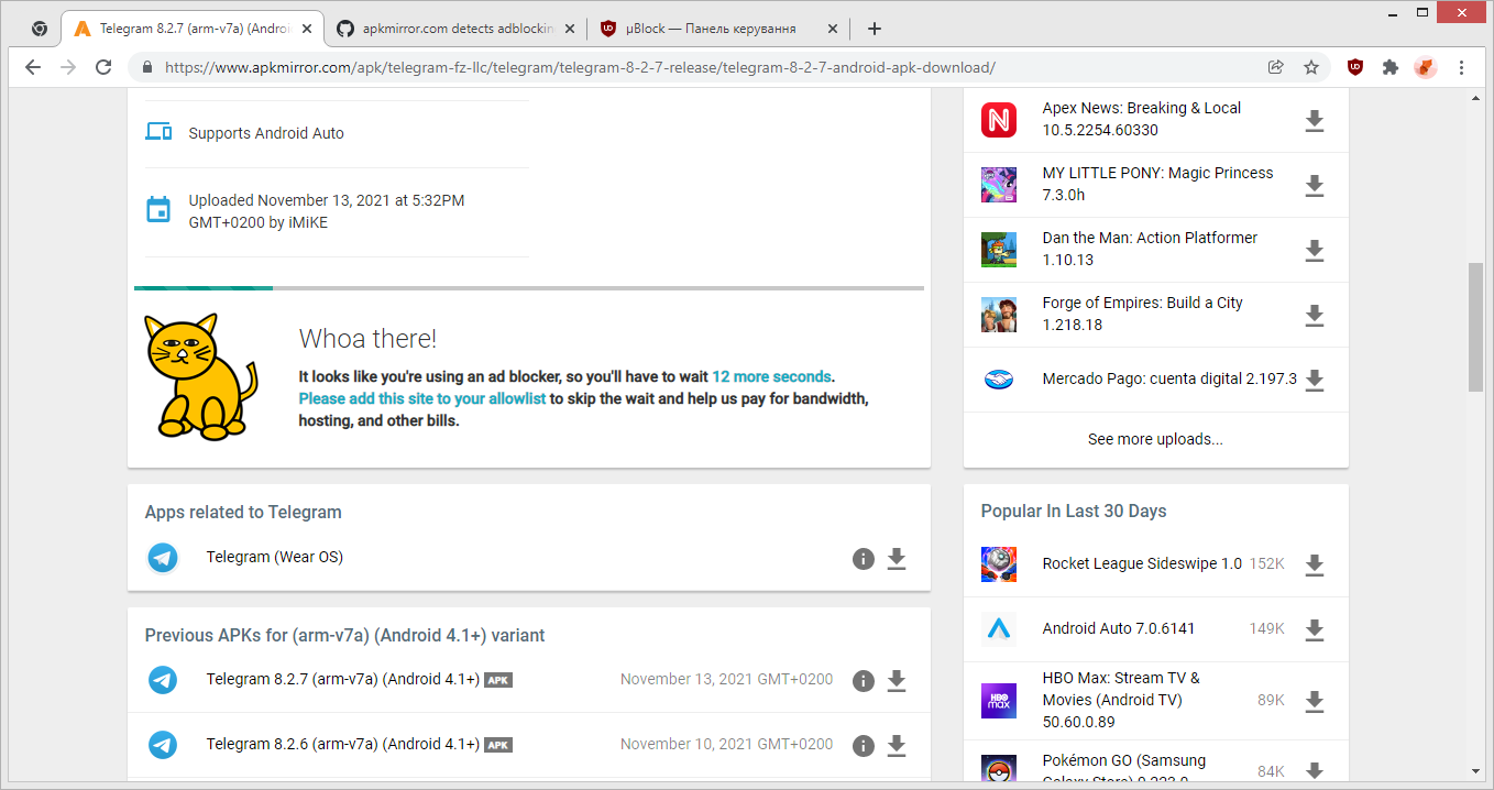 apkmirror.com detects adblocking · Issue #764 · uBlockOrigin/uAssets · GitHub