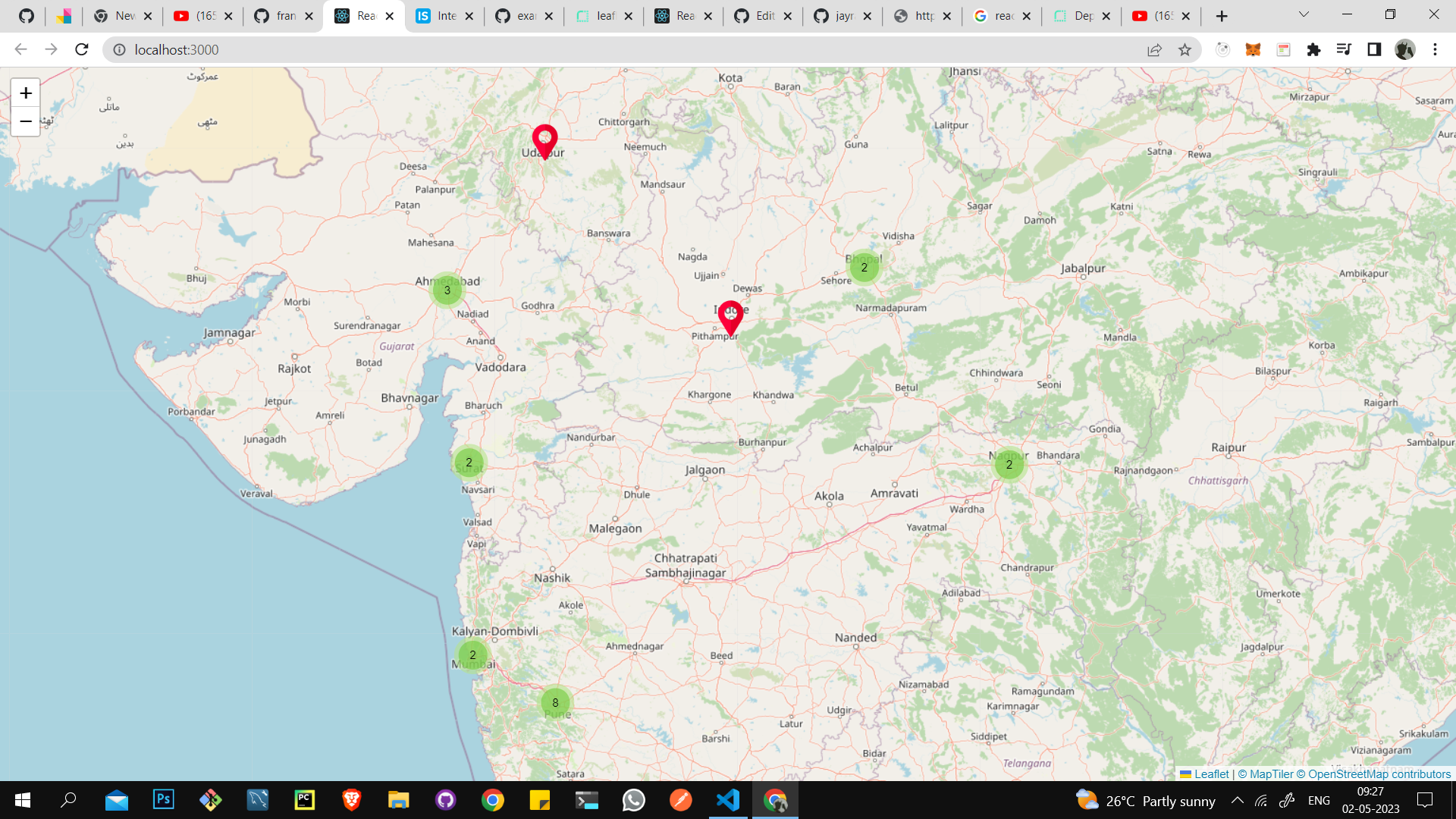 GitHub - jayrambagal/Leaflet-Location