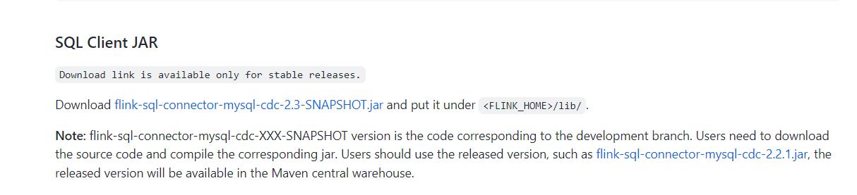 Docs Error Version Url · Issue 1566 · Apacheflink Cdc · Github