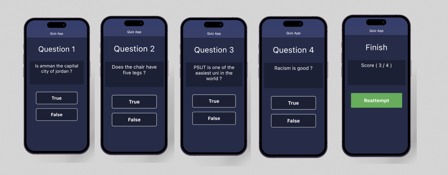 GitHub - shadiAl-Jaradat/Quiz-app-Flutter-Course: This app i made it to teach the State ...