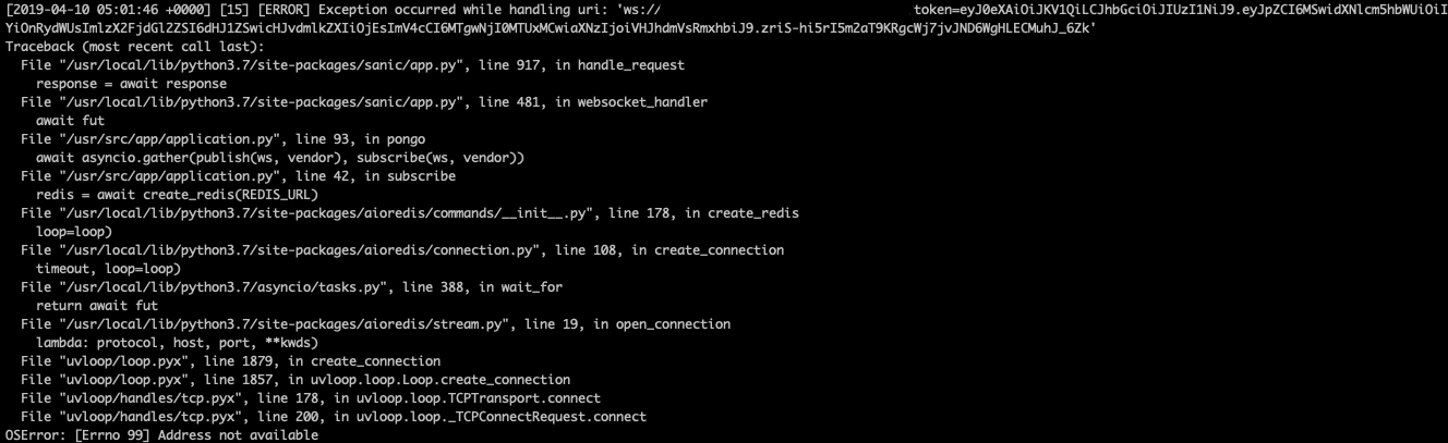 CPU overload · Issue #1548 · sanic-org/sanic · GitHub