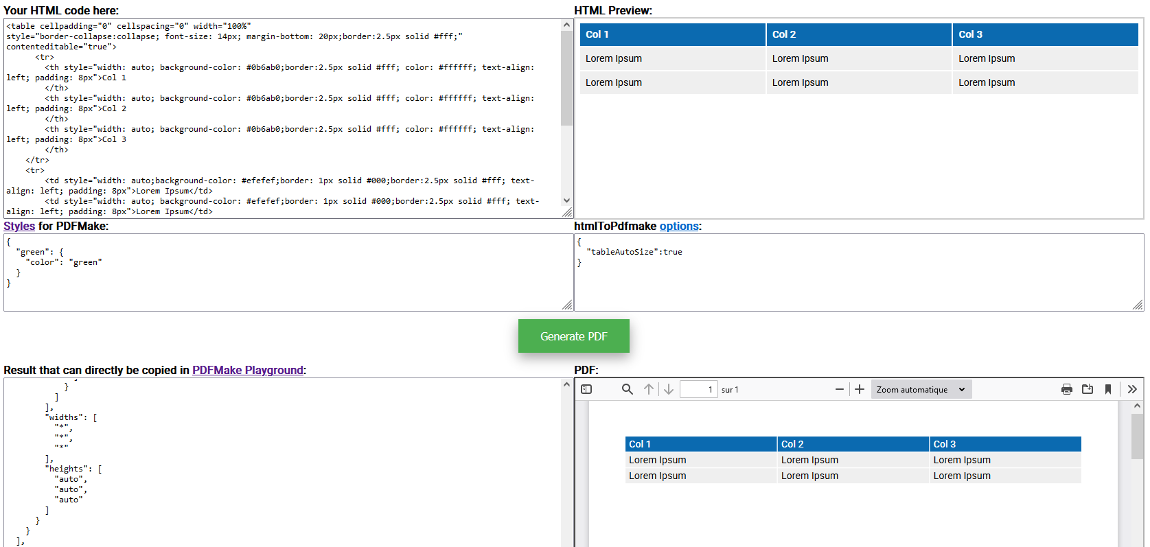 Html table width issue · Issue #143 · Aymkdn/html-to-pdfmake · GitHub