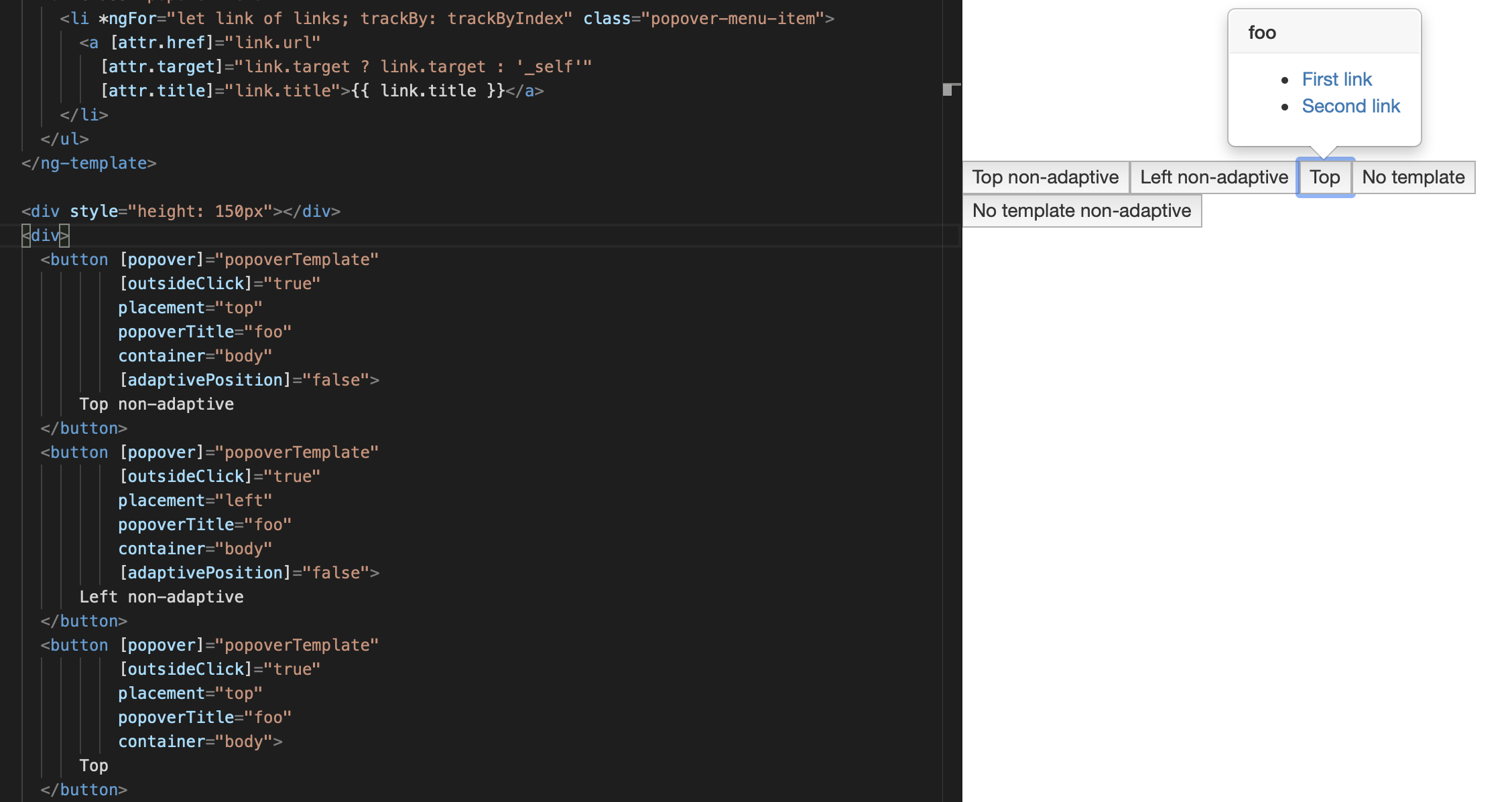 Tooltip/popover placement with `container="body"` is wrong when using ...