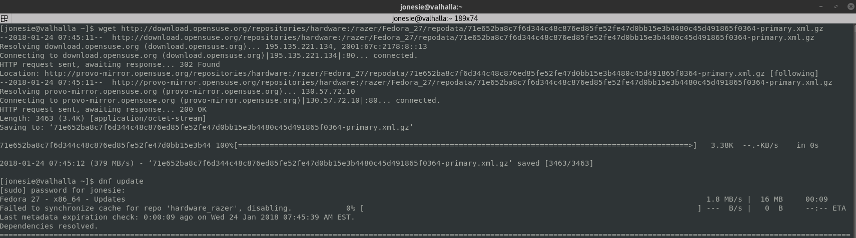 Fedora 27 Fails to Synchronize with Repo · Issue #504 · openrazer ...