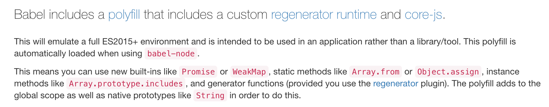 babel-plugin-transform-runtime 与 babel-polyfill 的差别 · Issue #1 · Oscar-ren/my_blog · GitHub
