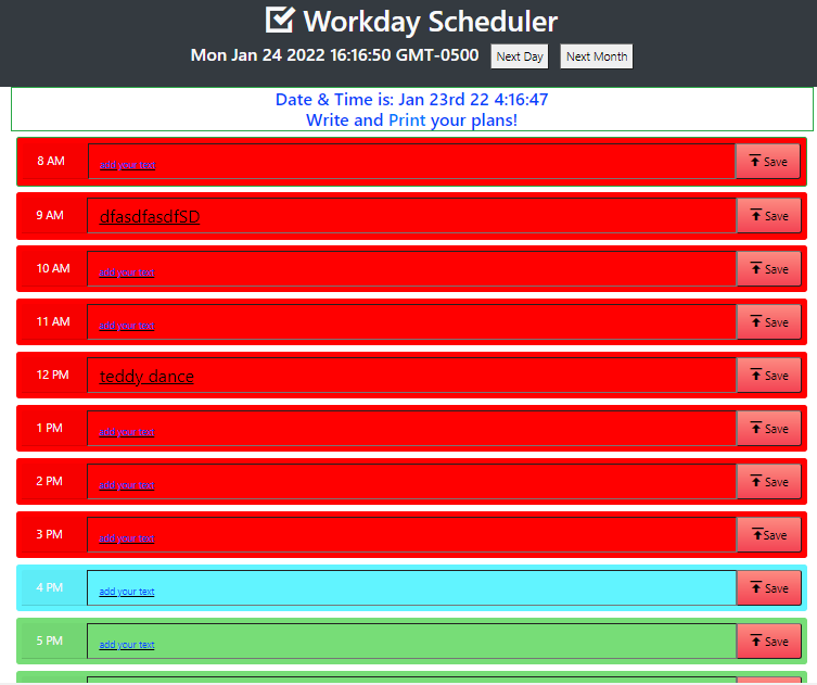 GitHub - Waters000/Workday-Scheduler