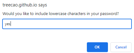 GitHub - treecao/password-generator