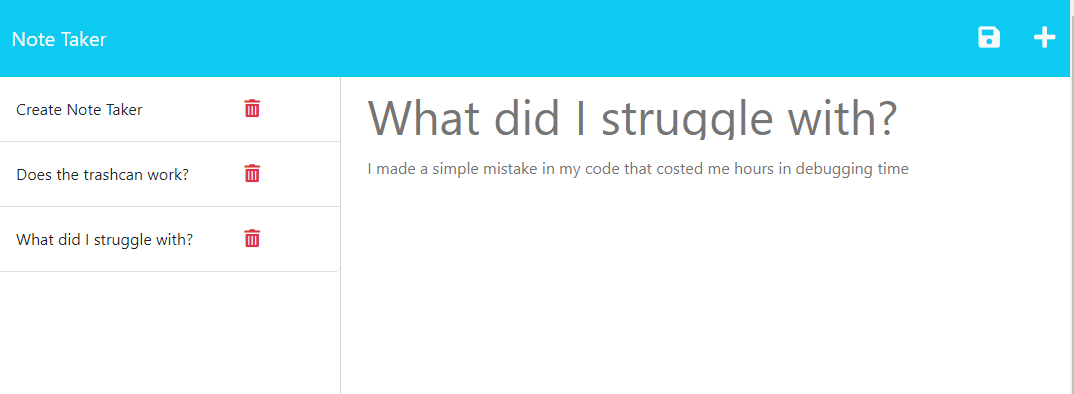 GitHub - treecao/note-taker
