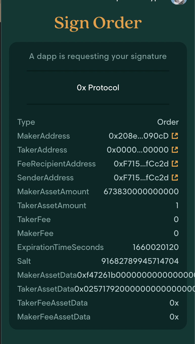 Sign Order Summary Text Overflowing · Issue 1653 · Tahowalletextension · Github