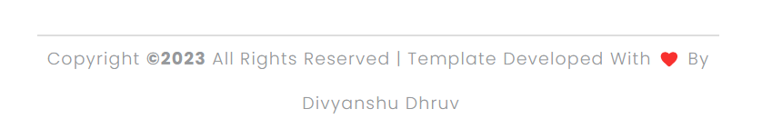 🔥 Improved footer · Issue #25 · divyanshudhruv/Minifolio · GitHub