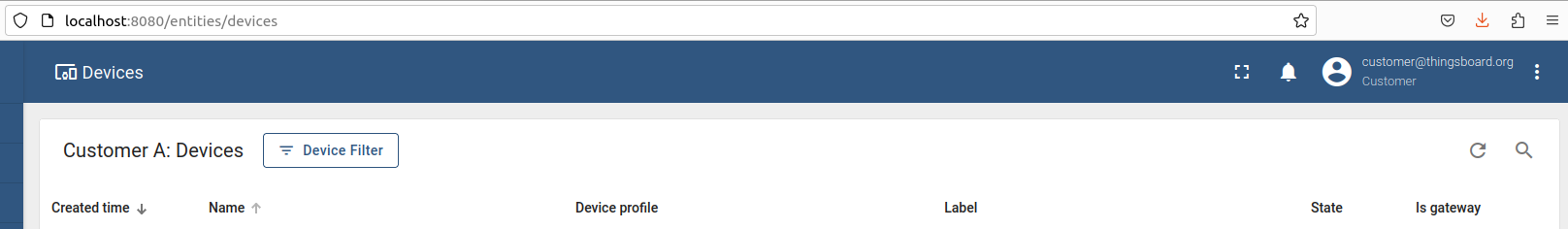 There is no Add Device + option when I logined with customer account · Issue #9386 · thingsboard ...