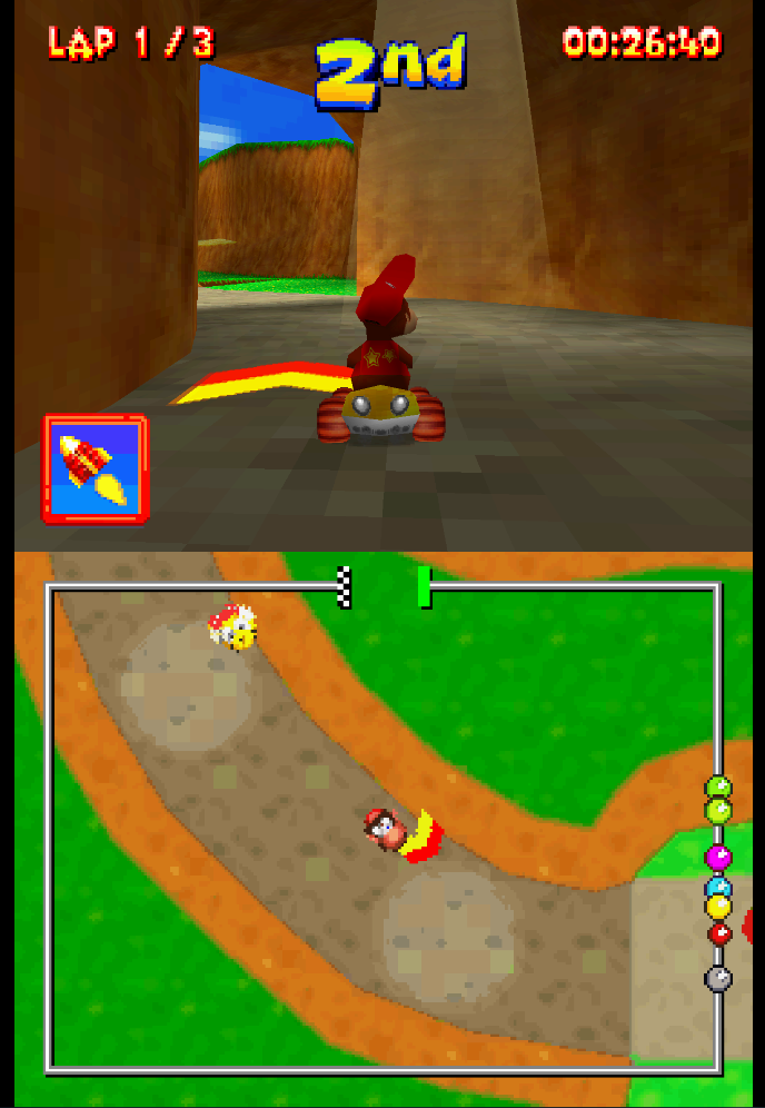[Graphics] Diddy Kong Racing - Turbo Pads isn't appearing (OpenGL) · Issue #587 · melonDS-emu ...