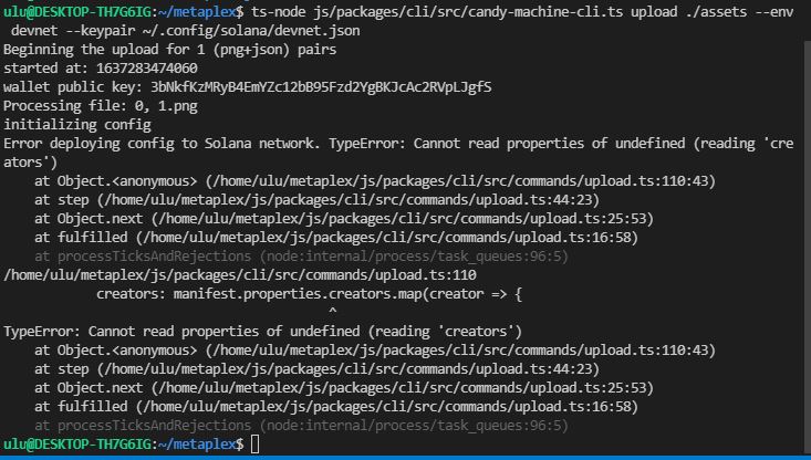 help mee · Issue #1014 · metaplex-foundation/metaplex · GitHub