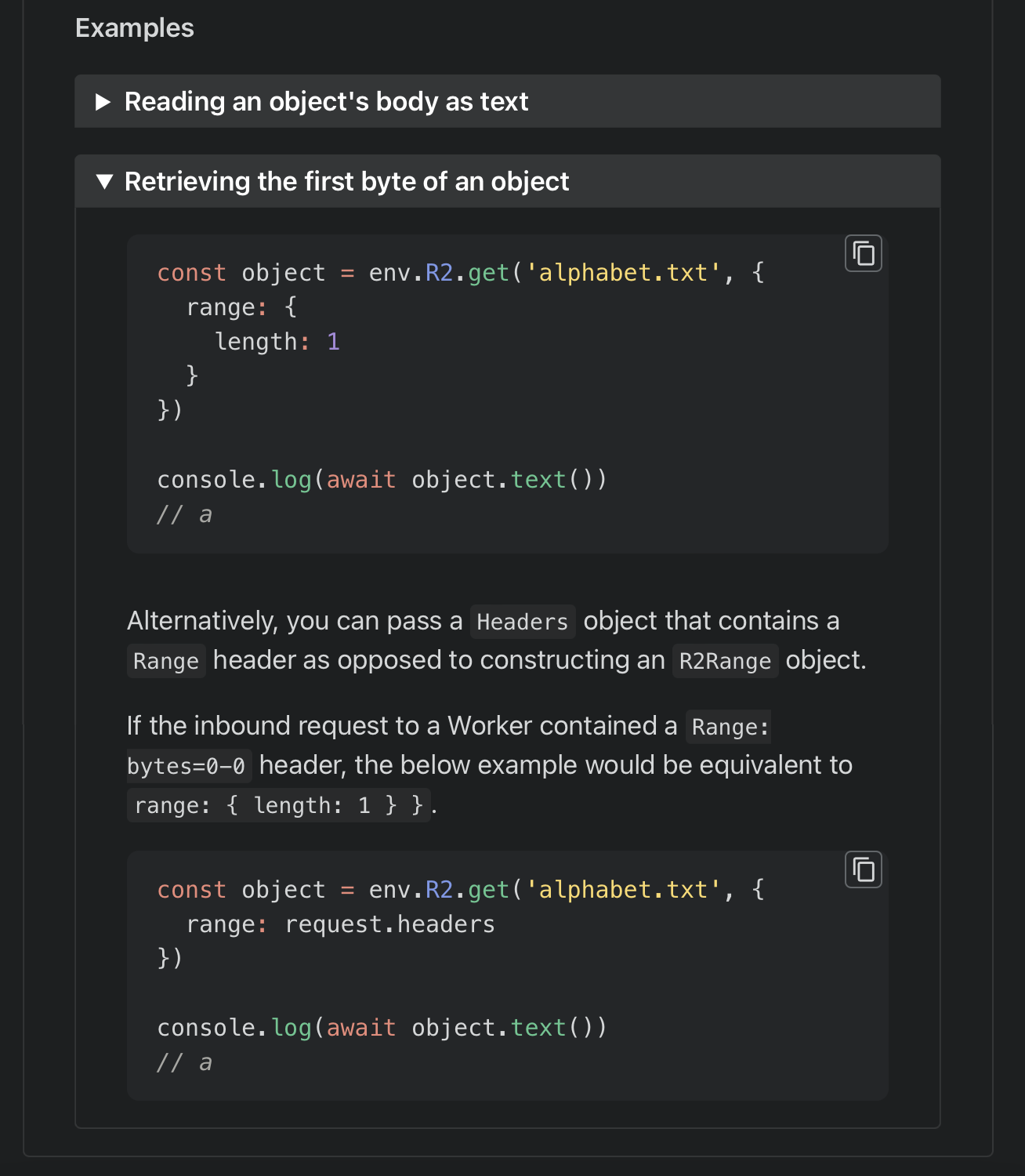 R2 Workers Runtime Apis Layout And Formatting · Issue 5917 · Cloudflarecloudflare Docs · Github