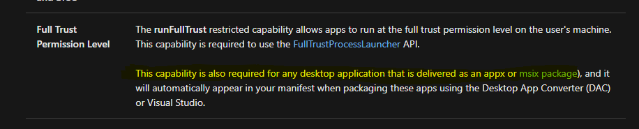 [BUG] runFullTrust · Issue #110 · YehudaKremer/msix · GitHub