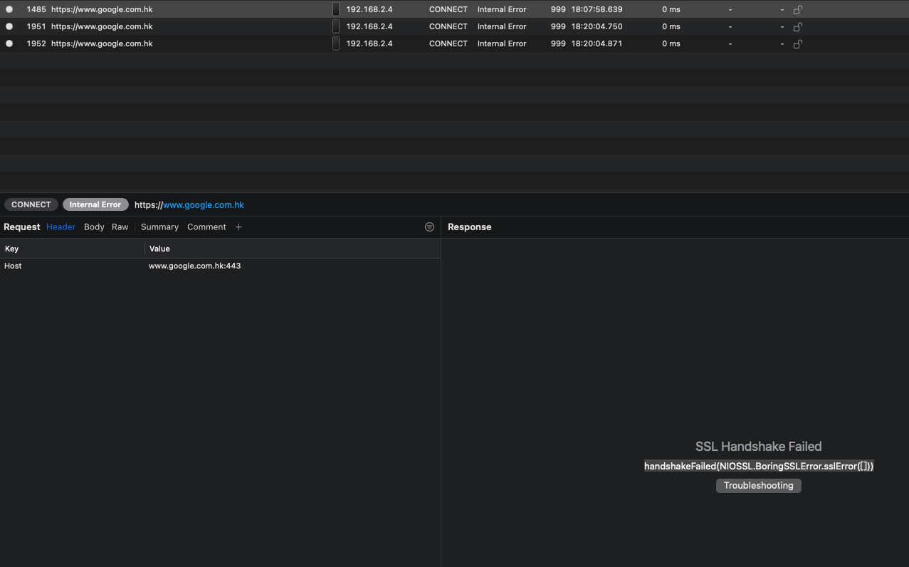 Internal Error in M1 Pro · Issue #1068 · ProxymanApp/Proxyman · GitHub