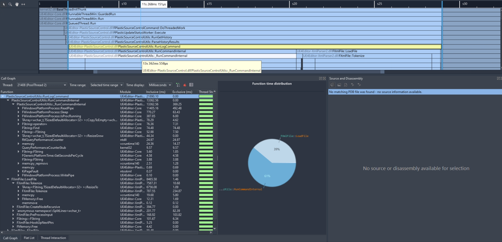 Diff and history operations take over 20 seconds · Issue #68 · SRombauts/UEPlasticPlugin · GitHub