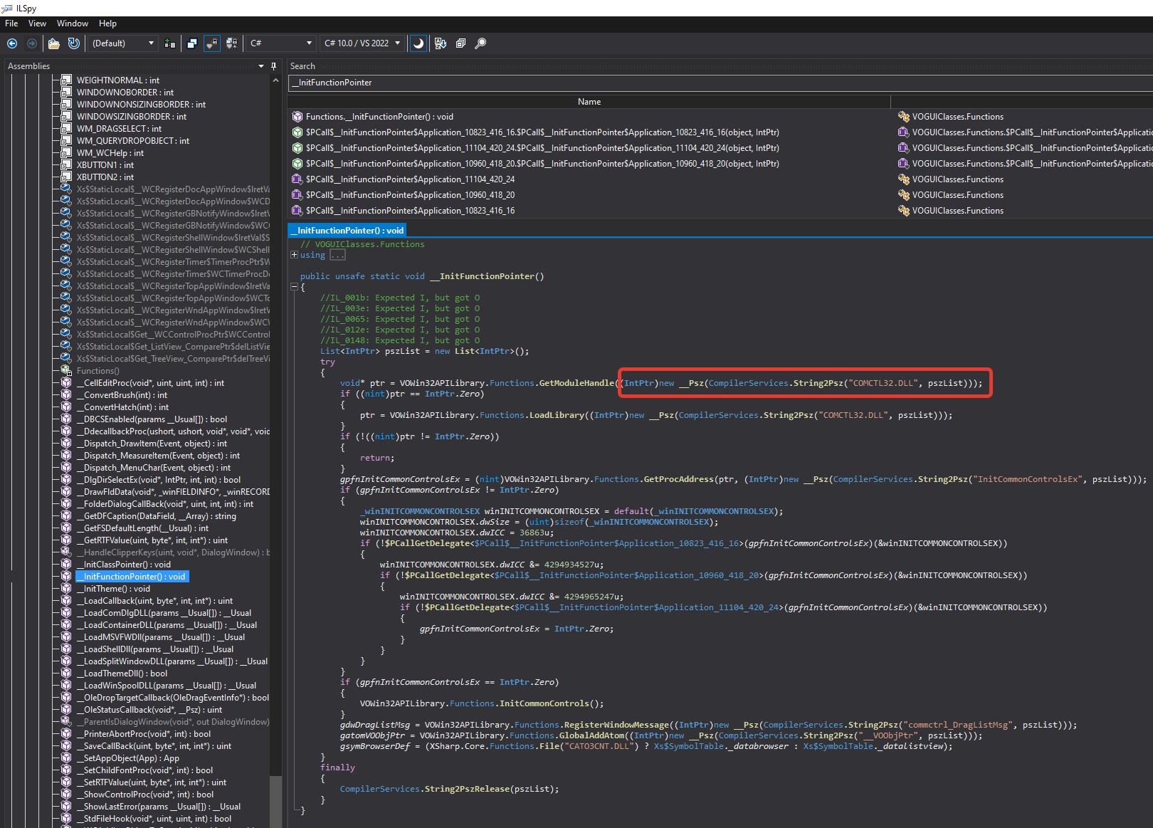 System.AccessViolationException in the initialization code of VOGUIClasses.dll · Issue #1177 · X ...