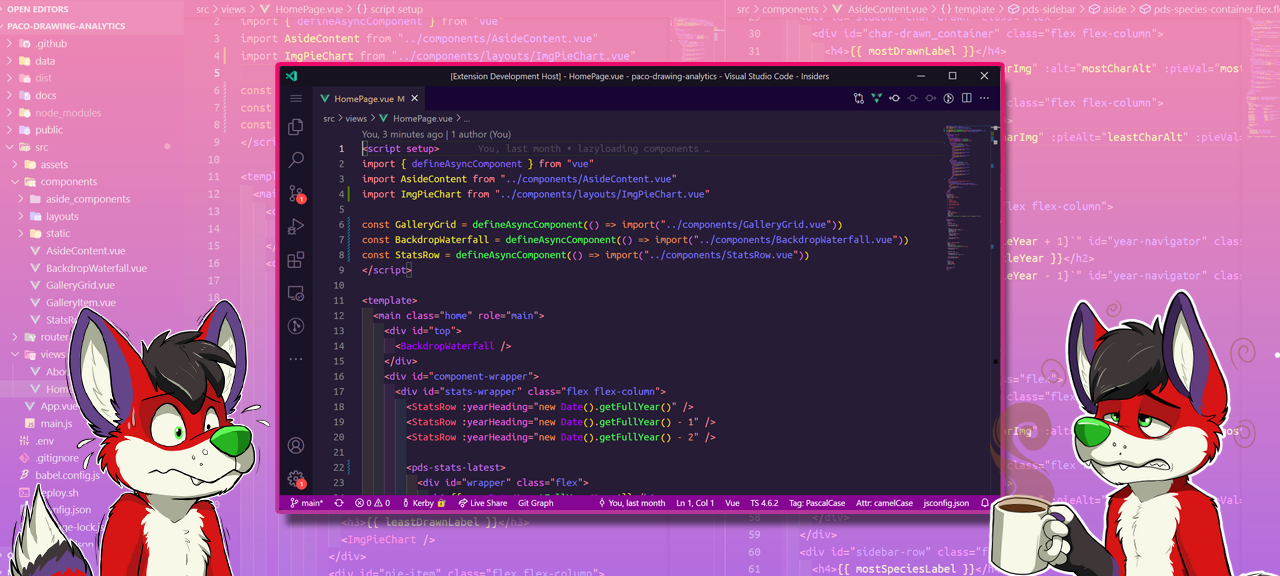 GitHub - kuroji-fusky/majira-strawberry-vscode-theme: 🍓 Increase your furry pride with your ...