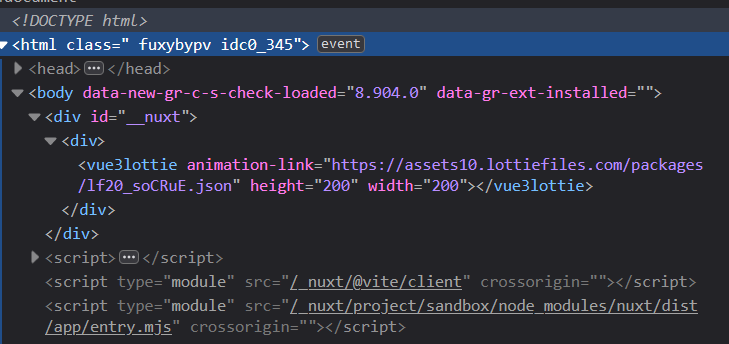 Component resolving as custom element on dev using Nuxt 3 TypeScript · Issue #292 · megasanjay ...