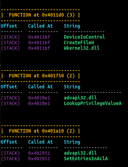 use color to differentiate results output · Issue #623 · mandiant/flare-floss · GitHub