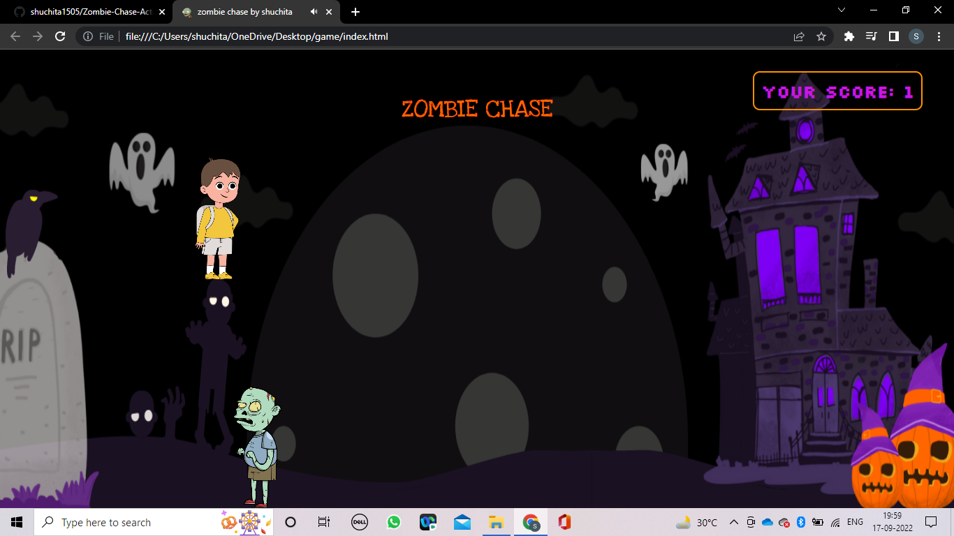 GitHub - shuchita1505/Zombie-Chase-Action-Game