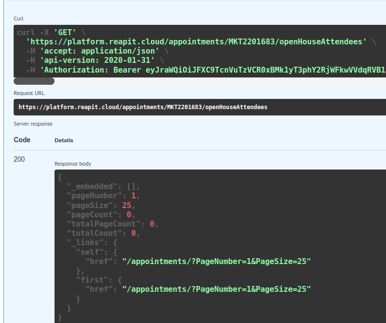 Not able to fetch open house attendees · Issue #7285 · reapit/foundations · GitHub