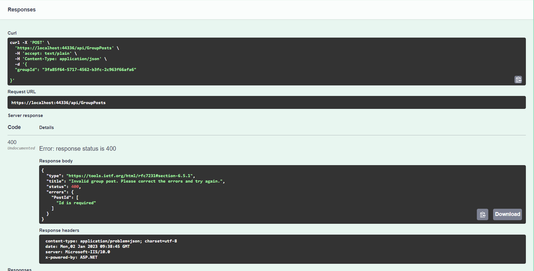 EXPOSERS: Post Group Post by jasurbekyusuf · Pull Request #372 · hassanhabib/Taarafo.Core · GitHub