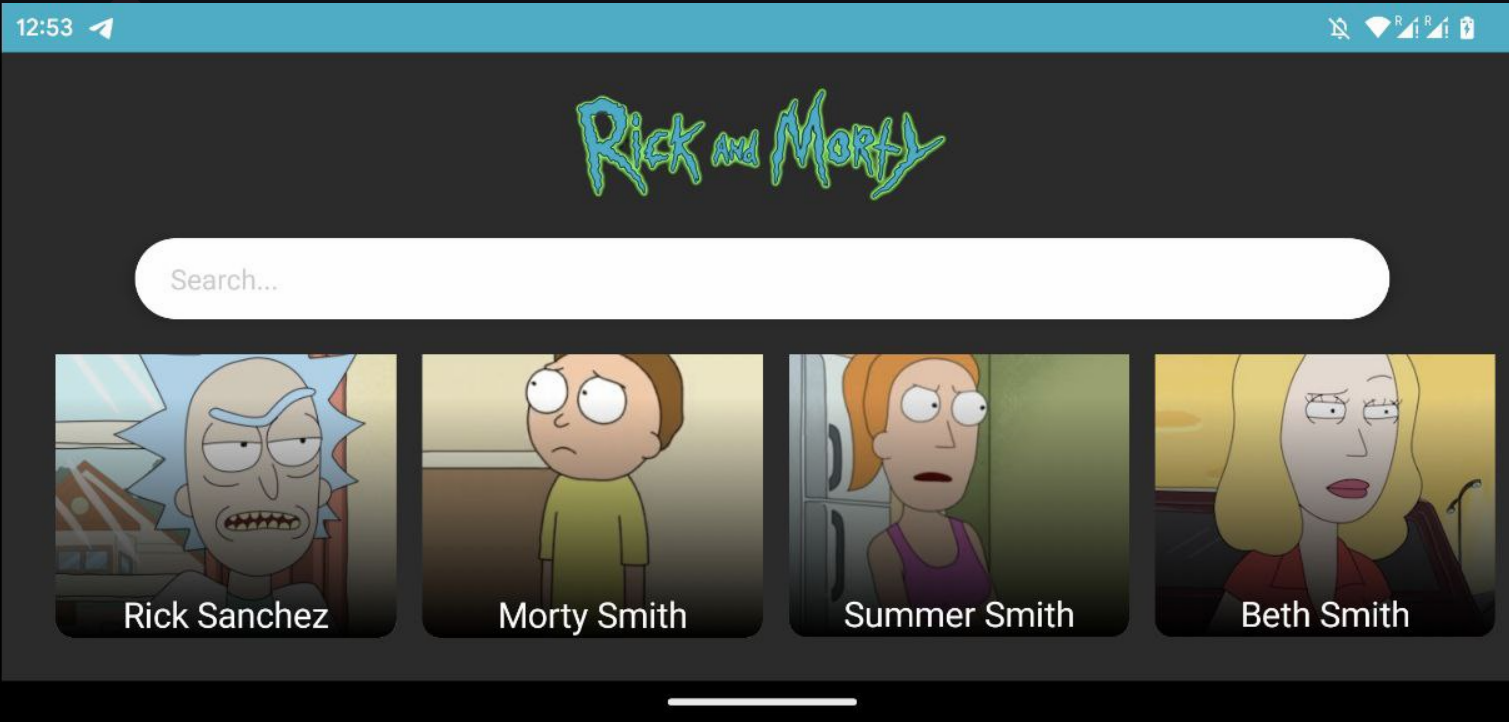 GitHub - EvgenyPlaksin/RickAndMortyApp
