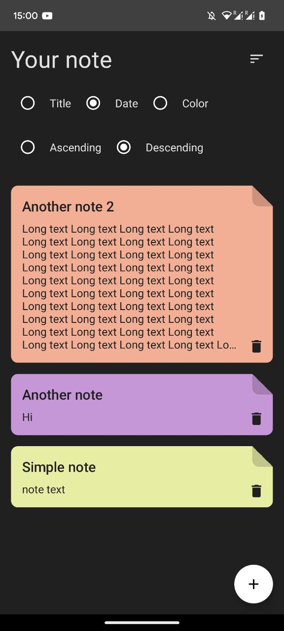 GitHub - EvgenyPlaksin/NoteComposeProject
